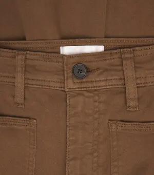 FRAME Cotton-blend Harbour Palazzo Trousers