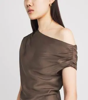 TOCCIN One-shoulder Veda Top