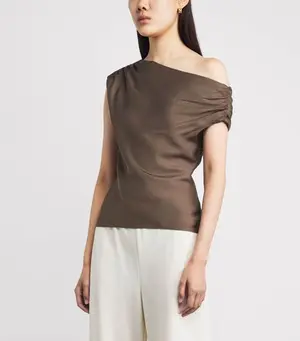 TOCCIN One-shoulder Veda Top