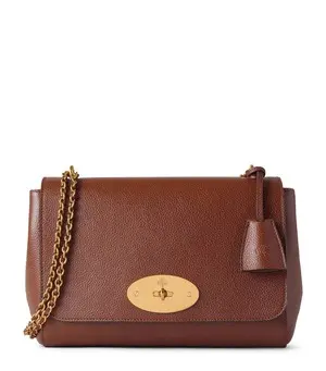 Mulberry Lily Leather Shoulder Bag - Brown