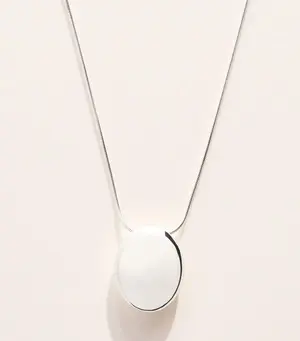 Lié Studio Sterling Julia Pendant Necklace - Silver