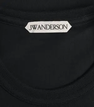 JW Anderson Cotton Embroidered Anchor T-shirt