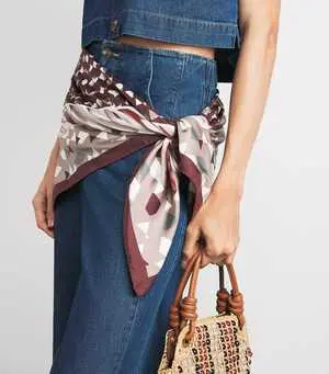 Veronica Beard Digby High-rise Wide-leg Jeans