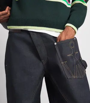 JW Anderson Twisted Seam Relaxed Fit Jeans
