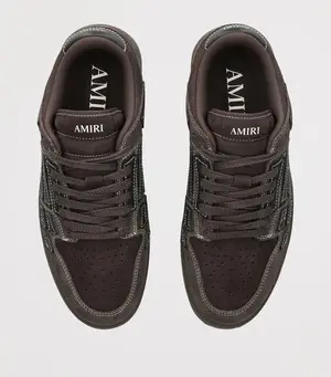 Amiri Skel Top Low Sneakers - Brown