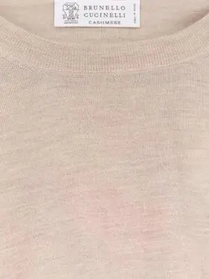 Brunello Cucinelli Cashmere Crew Neck Sweater