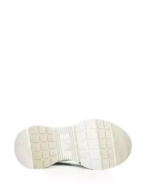 EA7 Logo Detail Lace-up Sneakers