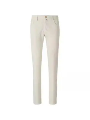 Jacob Cohen Logo-patch Jeans - Neutrals