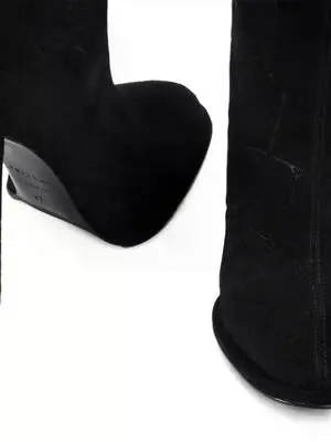 LE SILLA Elsa Croc-effect Knee-length Boots