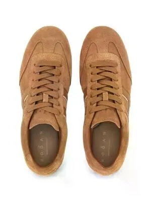 Hogan Olympia Suede Sneakers - Brown