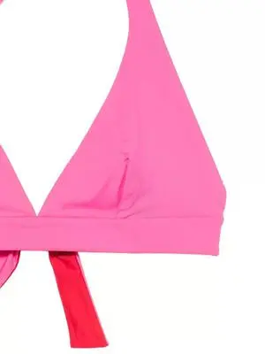 FISICO Reversible Halterneck Bikini Top - Red