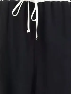 Kiton Drawstring Wide-leg Cropped Trousers