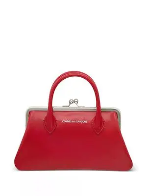 Comme Des Garçons Clasp-fastening Top-handle Wallet - Red