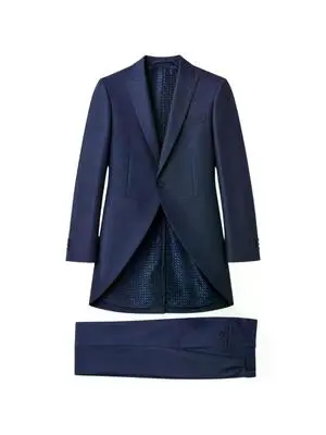 RAMON SANJURJO Peak-lapel Tailored Single-breasted Suit