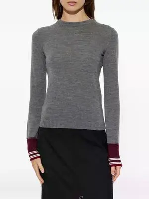 IRO PARIS Contrast Cuff Sweater