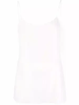 Alberta Ferretti Spaghetti Strap Camisole - White