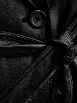 Guess Belted Buttoned Coat