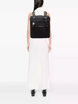 Gucci Nylon Double Buckle Backpack