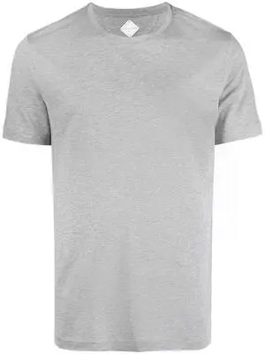 Pal Zileri Mélange-effect Cotton T-shirt - Grey