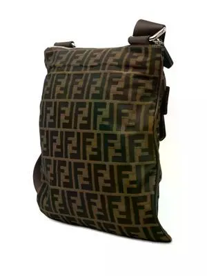 Fendi Zucca Canvas Crossbody Bag