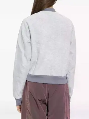 Adidas Embroidered Stripe Detail Sweater - Grey