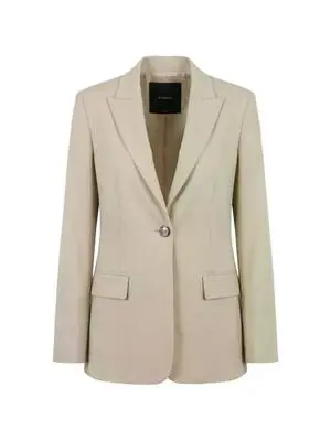 Pinko Peak Lapel Single-breasted Blazer