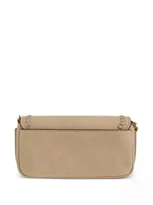 Michael Kors Mini Nolita Leather Shoulder Bag - Neutrals