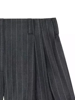 Givenchy Pinstripe Pleated Shorts