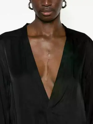 Rick Owens Larry V-neck Blouse