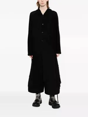 Yohji Yamamoto Side-string Hooded Coat
