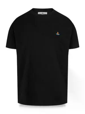 VIVIENNE WESTWOOD Orb-embroidered T-shirt