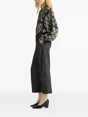 Momoni Thor Yarn-dyed Straight-leg Tailored Jeans