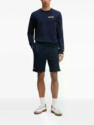 Lacoste Roland Garros Logo-print Crew Neck Sweater