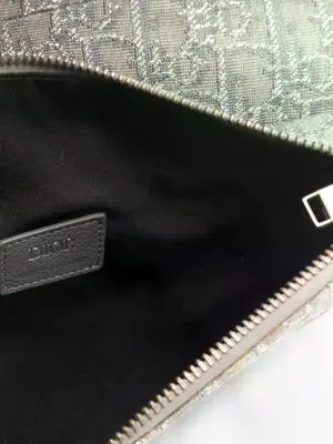 Dior 2000s Saddle Oblique Monogram Crossbody Bag