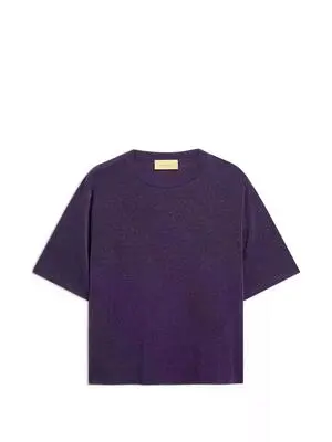 Momoni Iora Short-sleeved T-shirt - Purple