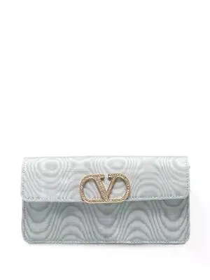Valentino Garavani Vlogo Signature Moiré Cross Body Bag