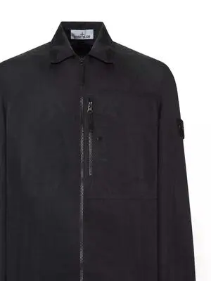Stone Island Compass-motif Zip-up Jacket