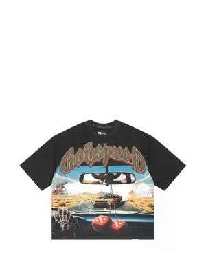GODSPEED On The Run Ii Graphic-print T-shirt - Black