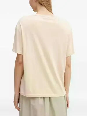 EA7 Logo Plaque Crew Neck T-shirt