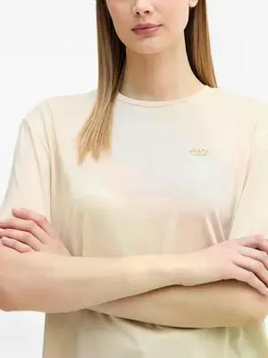 EA7 Logo Plaque Crew Neck T-shirt