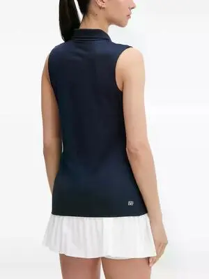 Lacoste Sleeveless Logo-patch Polo Shirt
