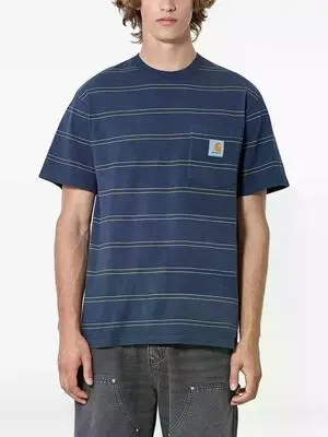 Carhartt Work In Progress Striped Pocket T-shirt