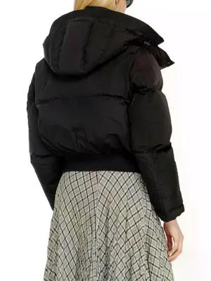 DIESEL® Wrinkled-nylon Down Puffer Jacket With Detachable Hood