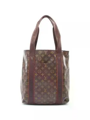 LOUIS VUITTON 2008 Monogram Canvas Tote Bag - Brown