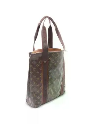 LOUIS VUITTON 2008 Monogram Canvas Tote Bag - Brown