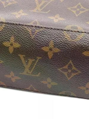 LOUIS VUITTON 2008 Monogram Canvas Tote Bag - Brown