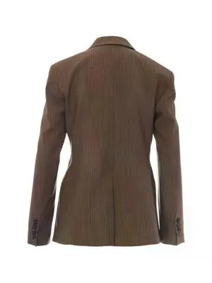 Max Mara Pinstripe Double-breasted Blazer