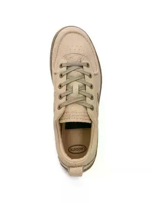 Lacoste Logo-plaque Suede Sneakers