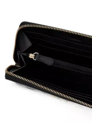Moschino Quilted Logo-plaque Wallet