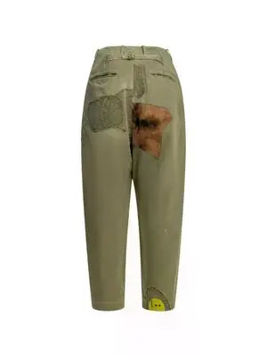 Kapital Katsuragi Patchwork Embroidered Tailored Trousers